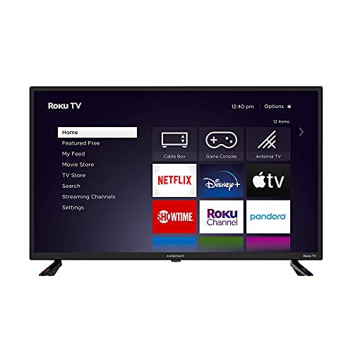 Element Electronics E1AA32R-G 32″ 720P HD Roku TV (Renewed)