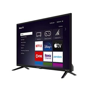 Element Electronics E1AA32R-G 32″ 720P HD Roku TV (Renewed)