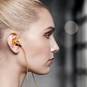 V-MODA Forza In-Ear Hybrid Sport Headphones with 3-Button Remote & Microphone - Apple Devices, Orange