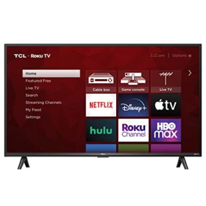 tcl 40″ class 3-series full hd 1080p led smart roku tv – 40s355 (renewed)