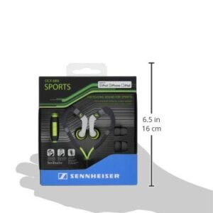 Sennheiser OCX 686i Sports in-Ear Headphones - Green/Grey