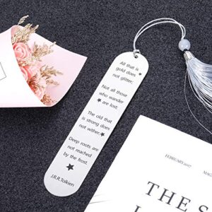 Bookmark with Tassel Easter Inspirational Gifts for Women Men Book Lover Birthday Valentine’s Day 2022 Graduation Gifts for Him Her Daughter Son Kid Student Friend Bookmark Gifts from Dad Mom