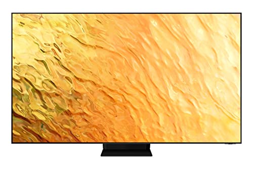 SAMSUNG QN85QN800BFXZA 85" 8K QLED Quantum Mini LED HDR Smart TV with an Austere 5S-PS8-US1 V-Series 8-Outlet Power w/Omniport USB (2022)