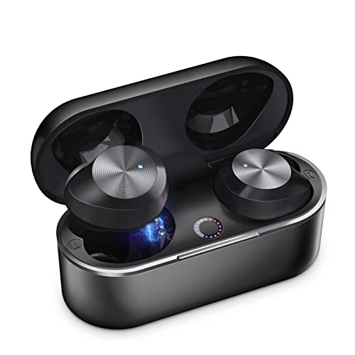 True Wireless Earbuds Bluetooth 5.3 Headphones Waterproof IPX7 Sports Wireless Ear buds with Microphone in-Ear Headphones Workout Running TWS Wireless Earphones with Charging Case for iPhone Android