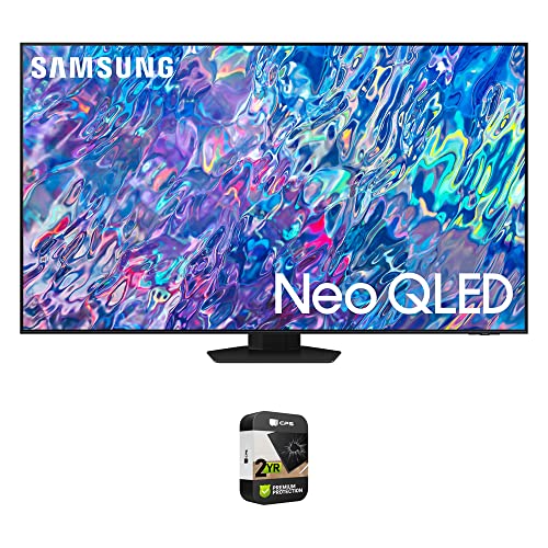 SAMSUNG QN75QN85BA 75 inch Neo QLED 4K Mini LED Quantum HDR Smart TV 2022 Bundle with Premium 2 YR CPS Enhanced Protection Pack