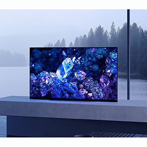 Sony XR42A90K Bravia XR A90K 42 inch 4K HDR OLED Smart TV 2022 Model Bundle with Premiere Movies Streaming + 37-100 Inch TV Wall Mount + 6-Outlet Surge Adapter + 2X 6FT 4K HDMI 2.0 Cable