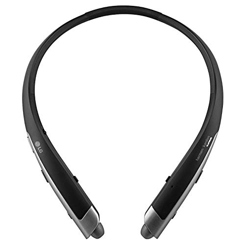 LG Tone Platinum HBS-1100 - Premium Wireless Stereo Headset - Black (Renewed)