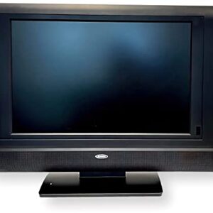 Jensen JE1908 HD 19" Flat Panel LCD TV; Wide Viewing Angles; High-Output Speakers; Metal Framed Interior; VGA and Component Video; Also Includes Aux, S-Video, TV, and Antenna in (Renewed)