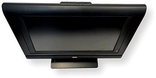 Jensen JE1908 HD 19" Flat Panel LCD TV; Wide Viewing Angles; High-Output Speakers; Metal Framed Interior; VGA and Component Video; Also Includes Aux, S-Video, TV, and Antenna in (Renewed)