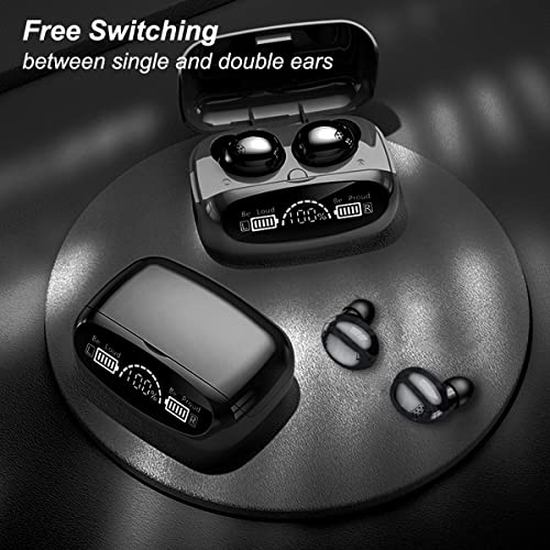 Kamon M32A True Wireless Earbuds Bluetooth 5.1 Headphones Touch Control IPX7 Waterproof Stereo Earphones Battery Display & TWS in-Ear Built-in Mic Headset