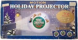 mr. christmas motion holiday projector