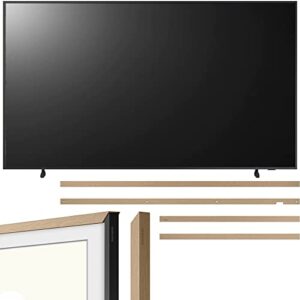 samsung qn65ls03bafxza 65 inch the frame qled 4k uhd quantum hdr smart tv 2022 bundle 65 inch the frame customizable bezel modern teak