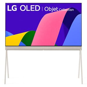 lg 55-inch class oled objet collection posé series smart tv 55lx1qpua.aus, 2022 – ai-powered 4k tv, alexa built-in