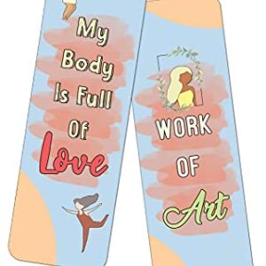 Creanoso Body Positivity for Women Bookmarks Series 2 (60-Pack) - Premium Quality Bulk Buy Value Savers Home Supplies