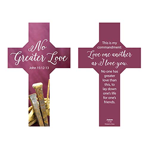 Nails and Thorns Crucifixion Bookmark, 6 Inch, Pack of 100