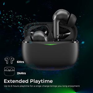 SoundPEATS Air3 Pro Hybrid Active Noise Cancelling Wireless Earbuds, QCC3046 Bluetooth 5.2 Stereo Headphones with 12mm Driver, aptX Adaptive, Game Mode, CVC 8.0, Transparency Mode, 24H Playtime