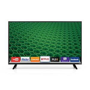 vizio d40-d1 d-series 40 inch 1920 x 1080 class full array led smart tv (black)