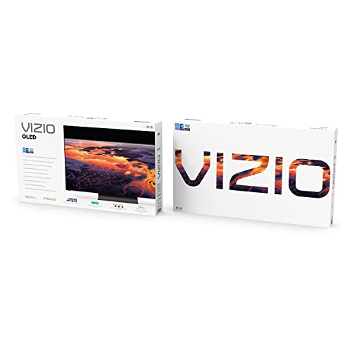 VIZIO 55-Inch OLED Premium 4K UHD HDR Smart TV with Dolby Vision, HDMI 2.1, 120Hz Refresh Rate, Pro Gaming Engine, Apple AirPlay 2 and Chromecast Built-in - OLED55-H1