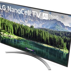 LG Nano 8 Series 75SM8670PUA TV, 75" 4K UHD Smart LED NanoCell, 2019 model