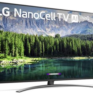 LG Nano 8 Series 75SM8670PUA TV, 75" 4K UHD Smart LED NanoCell, 2019 model