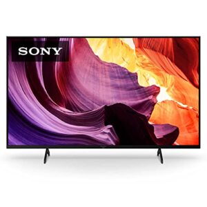 Sony KD-43X80K 43" X80K 4K Ultra HD LED Smart TV 2022 Model Bundle with TaskRabbit Installation Services + Deco Gear Wall Mount + HDMI Cables + Surge Adapter