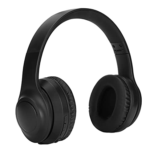 Kafuty-1 Wireless Bluetooth Headphones Over-Ear,Foldable Wireless Headset with Built-in Mic,30 Hours Playtime,Noise Canceling,AUX Audio Interface,for PC/Phone