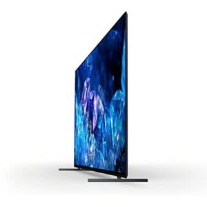 Sony XR77A80K Bravia XR A80K 77" 4K HDR OLED Smart TV (2022 Model) Bundle with Premiere Movies Streaming + 37-100 Inch TV Wall Mount + 6-Outlet Surge Adapter + 2X 6FT 4K HDMI 2.0 Cable