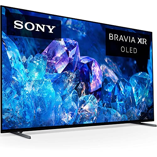 Sony XR77A80K Bravia XR A80K 77" 4K HDR OLED Smart TV (2022 Model) Bundle with Premiere Movies Streaming + 37-100 Inch TV Wall Mount + 6-Outlet Surge Adapter + 2X 6FT 4K HDMI 2.0 Cable