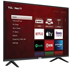 TCL 55S21 55-Inch Class 4K (2160p) Roku Smart LED TV Compatibility with Netflix, YouTube, Google Assistant, Alexa and Siri