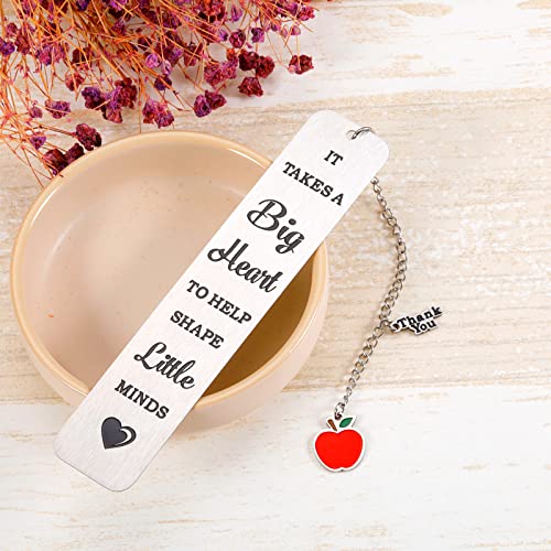 Cueillir Terre Teachers Appreciation Gifts Bookmark - Thank You Gifts in Bulk for Teacher, Graduation Teachers Day Gifts for Preschool Spanish Teachers, Birthday Christmas Gifts for Tutor Professor