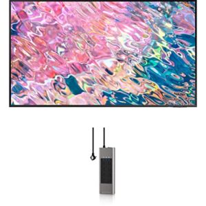 SAMSUNG QN70Q60BAFXZA 70" QLED Quantum HDR 4K Smart TV with an Austere 7S-PS8-US1 VII-Series 8 Outlet Power w/Omniport USB (2022)