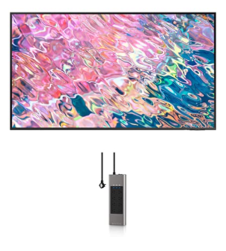 SAMSUNG QN70Q60BAFXZA 70" QLED Quantum HDR 4K Smart TV with an Austere 7S-PS8-US1 VII-Series 8 Outlet Power w/Omniport USB (2022)