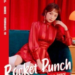 Rocket Punch 'Red Punch' 2nd Mini Album CD+1p Poster+80p Booklet+1p PhotoCard+1p Bookmark+1p Sticker+Pouch+Message PhotoCard SET+Tracking Kpop Sealed