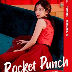 Rocket Punch 'Red Punch' 2nd Mini Album CD+1p Poster+80p Booklet+1p PhotoCard+1p Bookmark+1p Sticker+Pouch+Message PhotoCard SET+Tracking Kpop Sealed