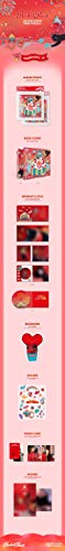 Rocket Punch 'Red Punch' 2nd Mini Album CD+1p Poster+80p Booklet+1p PhotoCard+1p Bookmark+1p Sticker+Pouch+Message PhotoCard SET+Tracking Kpop Sealed