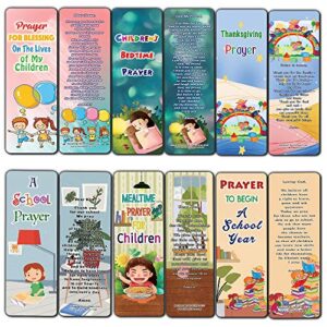 a prayer for our children bookmarks (12-pack) – collection of prayers for children