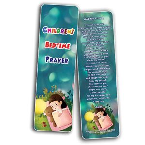 A Prayer for Our Children Bookmarks (12-Pack) - Collection of Prayers for Children