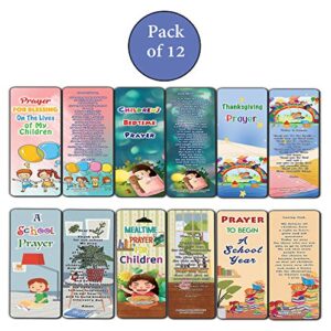 A Prayer for Our Children Bookmarks (12-Pack) - Collection of Prayers for Children