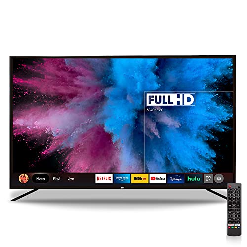 65" 2160p UHD Smart TV - Flat Screen Monitor HD DLED Digital/Analog Television w/Built-in WebOS 5.0 Operating System, HDMI, USB, AV, Full Range Stereo Speaker, Wall Mount, Includes Remote Control