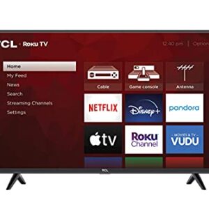 TCL 32" Class 720P HD LED Roku Smart TV 3 Series 32S331 (Renewed) (32", 32S331)