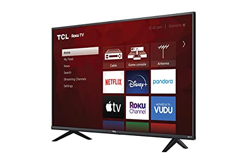 TCL 32" Class 720P HD LED Roku Smart TV 3 Series 32S331 (Renewed) (32", 32S331)