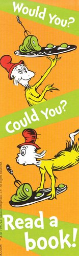 Dr. Seuss Would You? Could You? Read a Book! Bookmarks Pack of 200