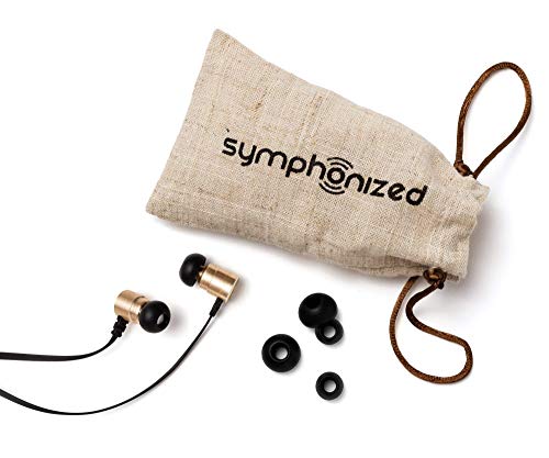 Symphonized on NRG 3.0 Wood Earbuds Wired, in Ear Headphones and MTL Earbuds Dual Driver Heavy Bass Premium in-Ear Noise-isolating Headphones