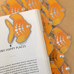 Seahorse Bulk Bookmarks Clip Over The Page (Set 10) Bulk Bookmarkers for Kids Girl’s boy’s Teens. Perfect for Gifts, Student Incentives, Reading Incentives, Awards!