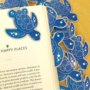 Seahorse Bulk Bookmarks Clip Over The Page (Set 10) Bulk Bookmarkers for Kids Girl’s boy’s Teens. Perfect for Gifts, Student Incentives, Reading Incentives, Awards!