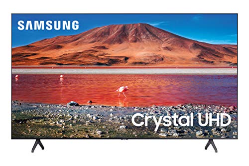 SAMSUNG 85-Inch Class Crystal UHD TU7000 Series - 4K UHD Smart TV with Alexa Built-in (UN85TU7000FXZA) (Renewed)