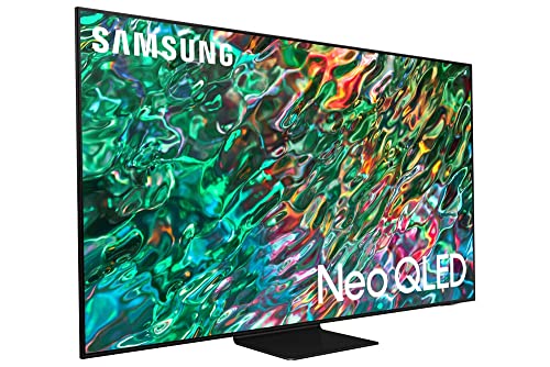 SAMSUNG QN50QN90BAFXZA 50" QLED Quantum Matrix Neo 4K Smart TV with an Austere 5S-4KHD2-2-5M V-Series 2.5m Premium 4K HDR HDMI Braided Cable (2022)