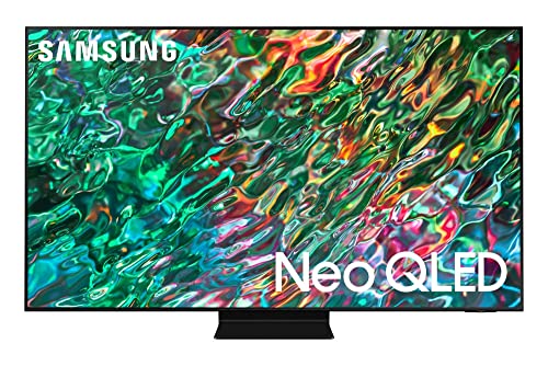 SAMSUNG QN50QN90BAFXZA 50" QLED Quantum Matrix Neo 4K Smart TV with an Austere 5S-4KHD2-2-5M V-Series 2.5m Premium 4K HDR HDMI Braided Cable (2022)