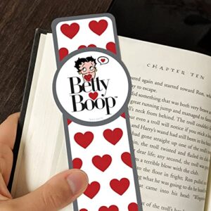 Betty Boop Heart Logo Set of 3 Glossy Laminated Bookmarks