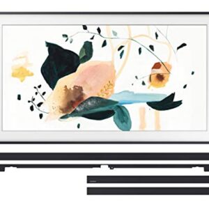 Samsung QN65LS03TA 65" The Frame 4K Ultra High Definition Smart QLED TV with a Samsung VG-SCFT65BL 65" Black Customization Bezel For The Frame TV (2020)